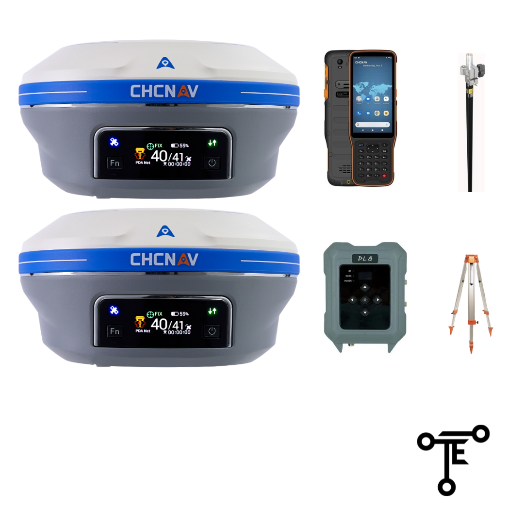 Paquete GNSS Marca CHCNAV Modelo i93, colectora, Landstar, CGO
