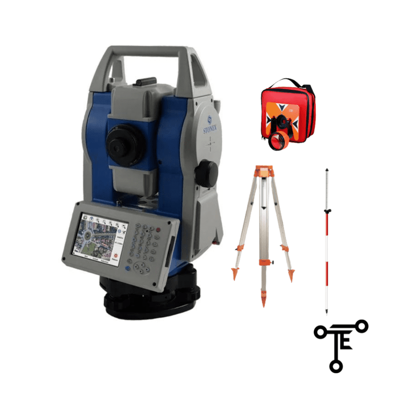 Paquete Estacion Total Marca Stonex Modelo R35 2"