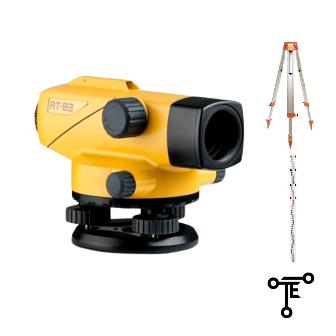 Paquete Nivel Automatico Marca Topcon Modelo: ATB-2