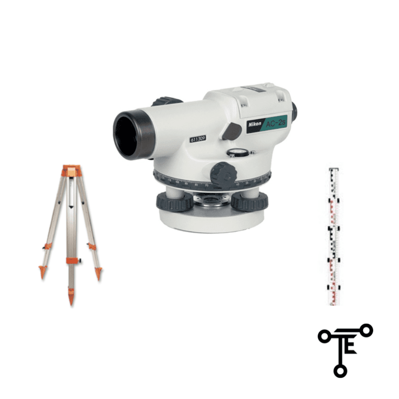 Paquete Nivel Automatico Marca Nikon Modelo: AC-2S