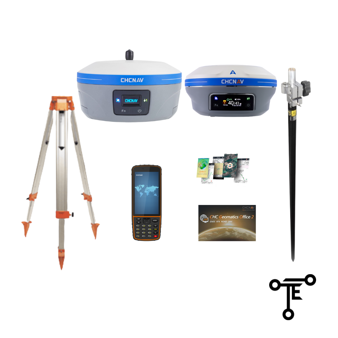 Paquete GNSS Marca CHCNAV Modelo iBase - i93, colectora, Landstar, CGO