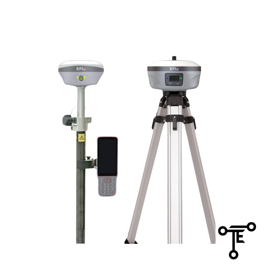 Paquete GNSS Marca EFIX modelo eBase + F8