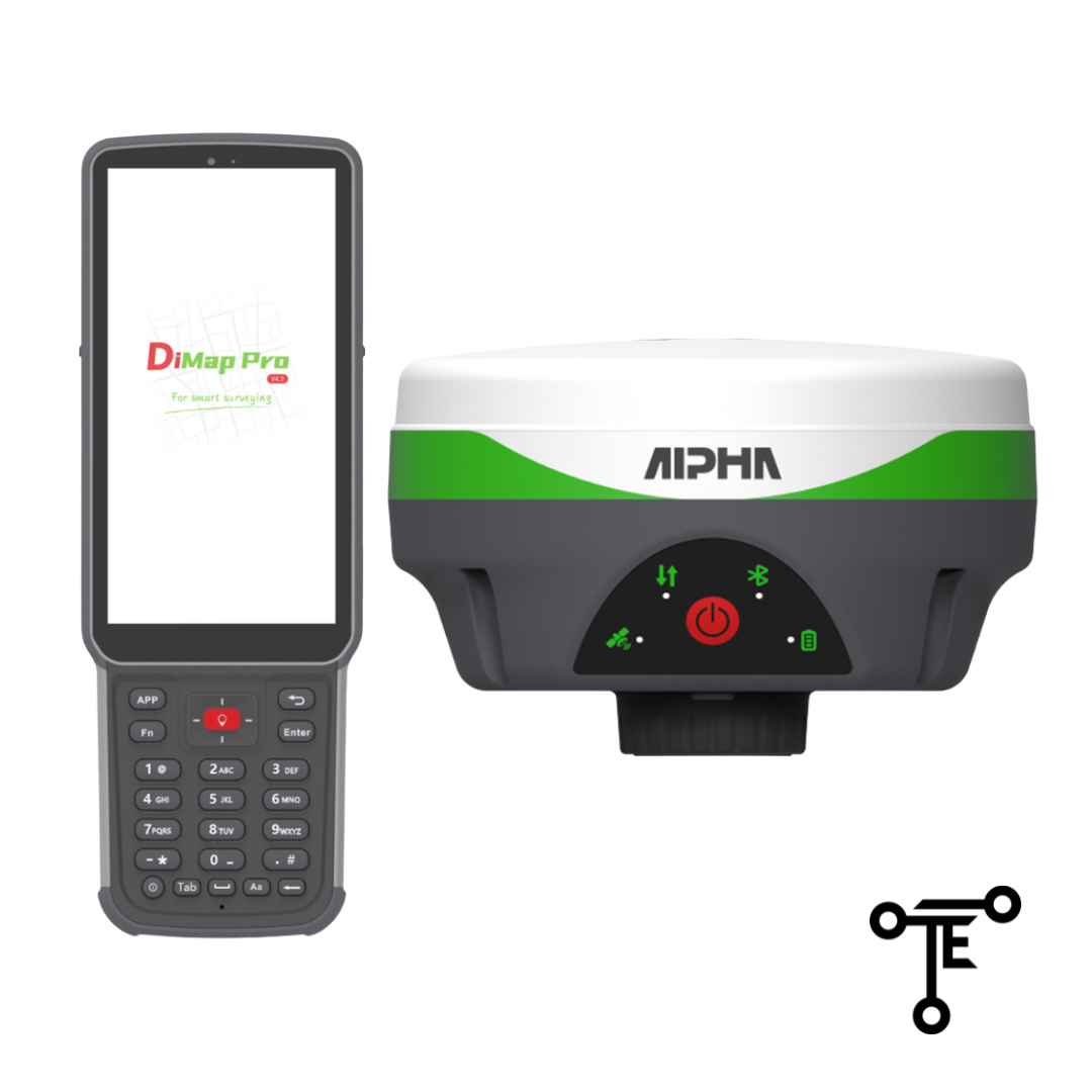 Paquete GNSS Rover Marca ALPHA Modelo 4i, colectora B55